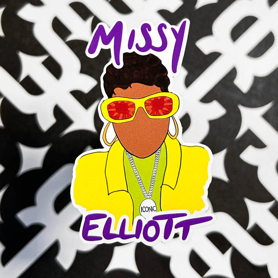 Missy Elliott Sticker - Legendary Ladies of Hip Hop Collection – Know ...